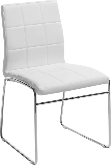 Bílá jídelní židle KIRON