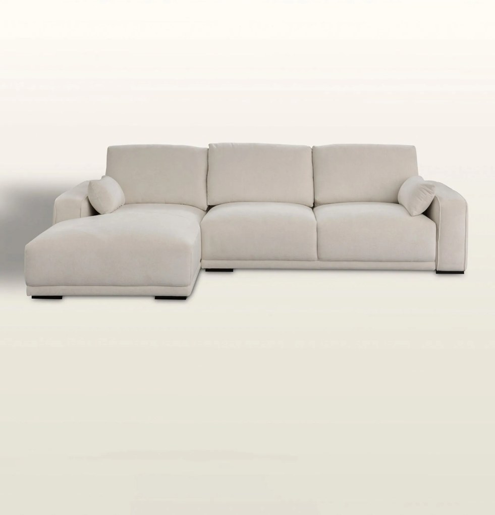Pohovka Silkeborg crème white levostranná