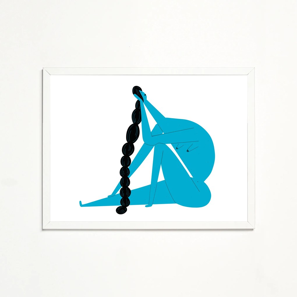 Alexandra Májová | Nude Rám: Černý, Velikost: 40 x 60 cm