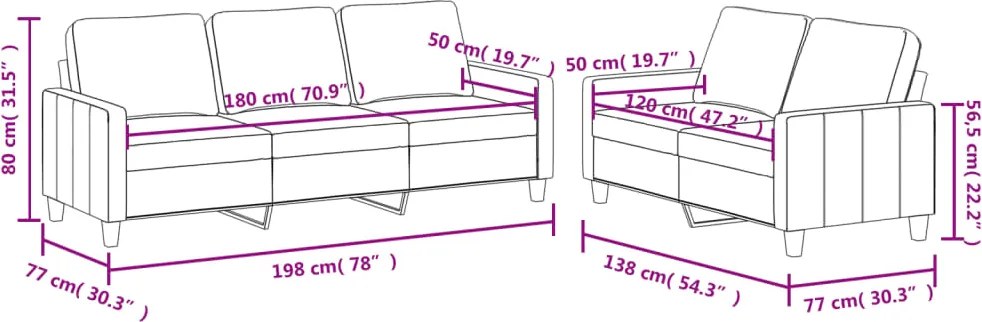 2dílná sedací souprava s poduškami černá umělá kůže 3201418