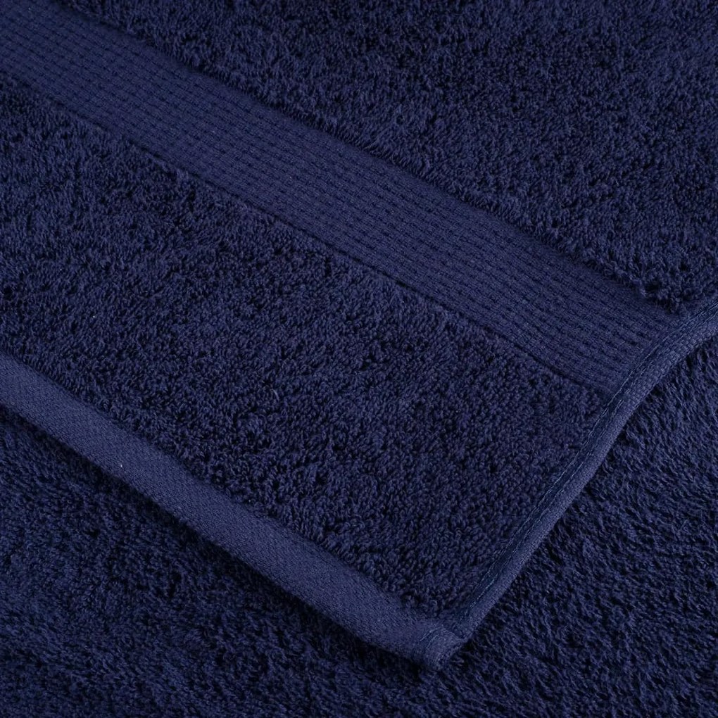 Prémiové ručníky SOLUND 2 ks tmavě modré 100x200 cm 600 g/m² 137269
