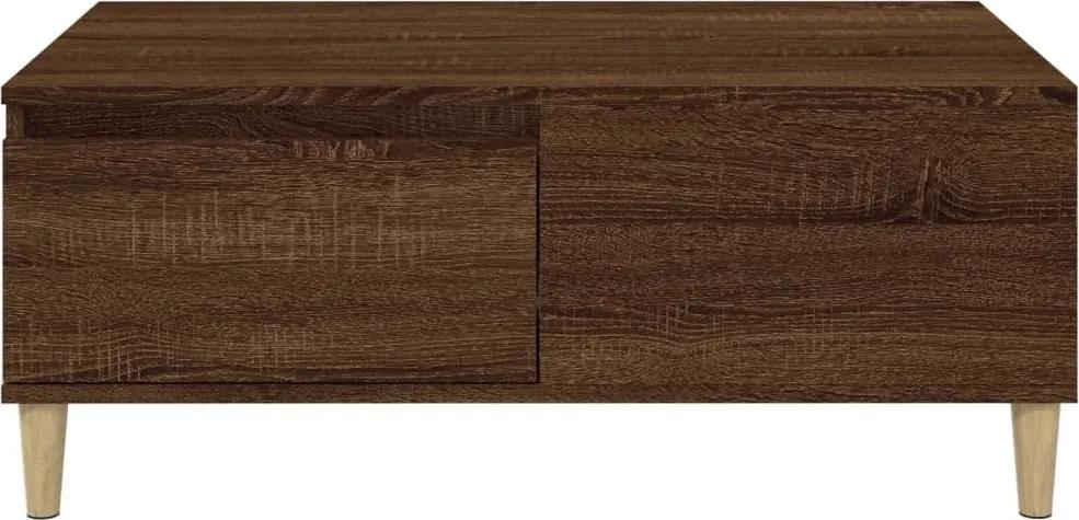 vidaXL Konferenční stolek 90x50x36,5 cm kompozitní dřevo [821115] Barva: dub sonoma