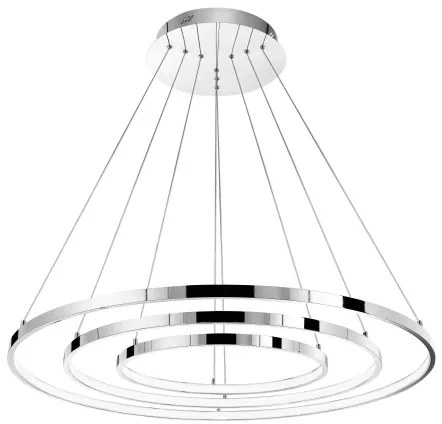 LED lustr Aria 135W 80 chrome