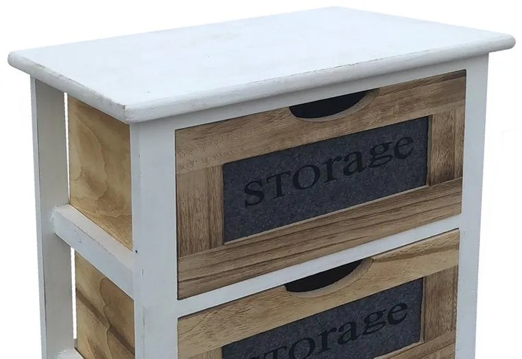 Regál se 4 zásuvkami Storage