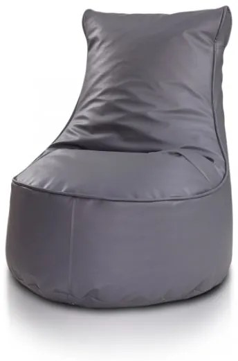 Sedací vak Seat L TiaHome - krémová, ekokoza-cs
