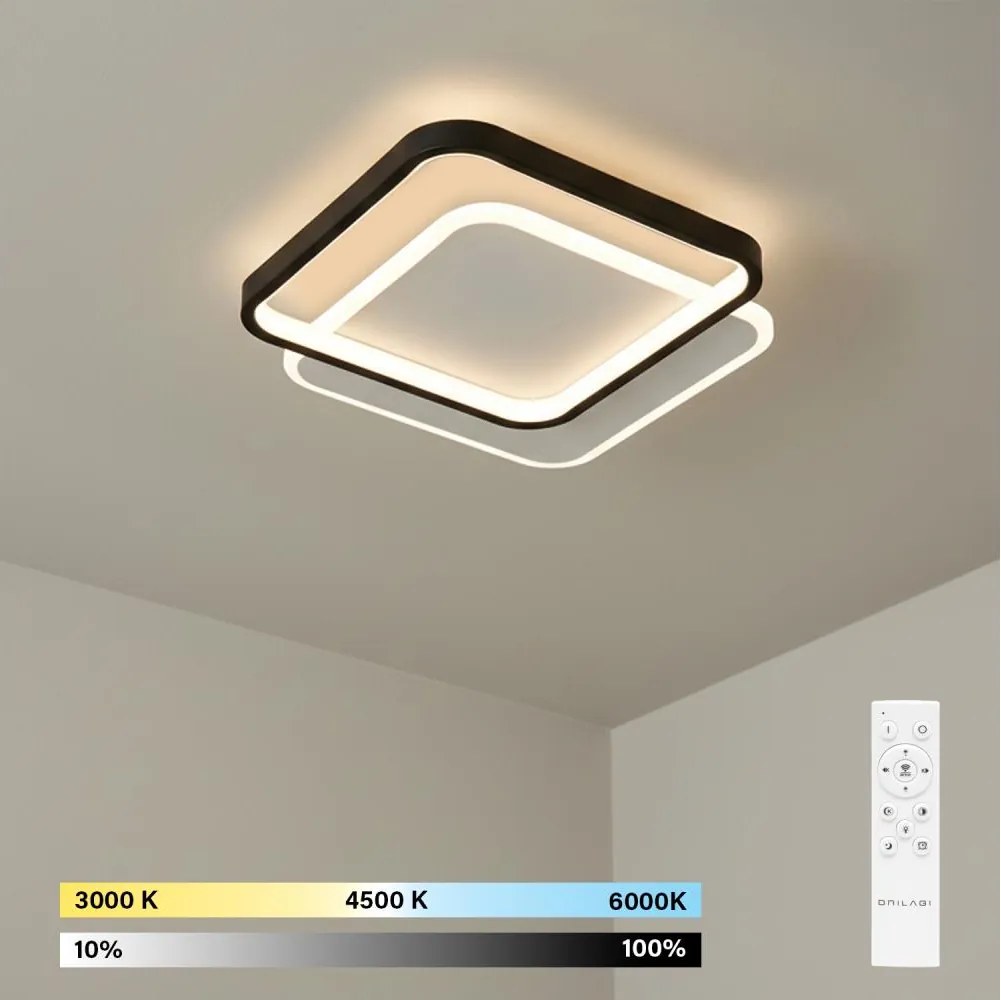 Brilagi - LED Stmívatelné stropní svítidlo FLARE LED/43W/230V 3000-6000K + DO