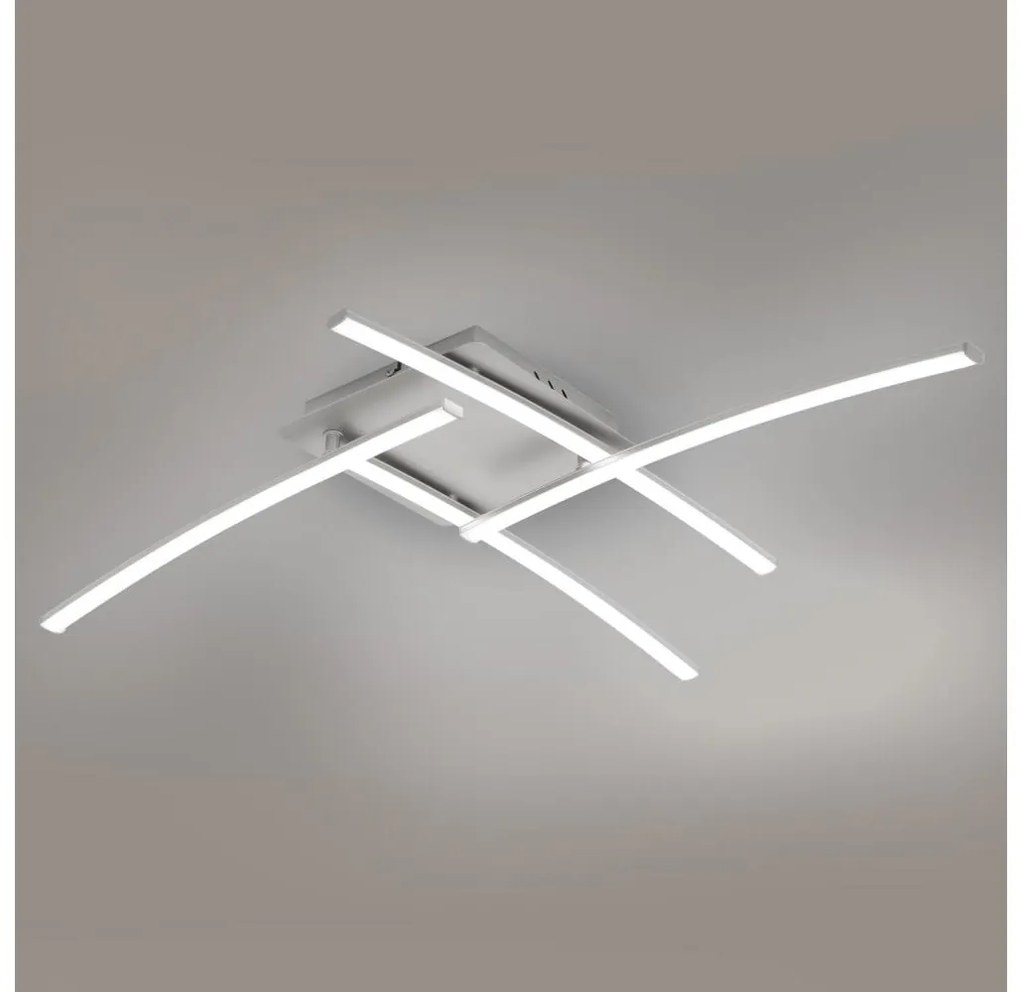 Brilagi | Brilagi - LED Stropní svítidlo STRIPES LED/32W/230V stříbrná | BG0608