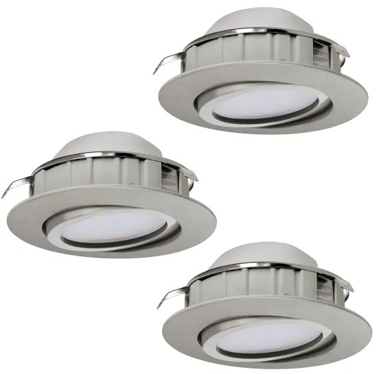 Eglo 95853 - SADA 3x LED podhledové svítidlo PINEDA 1xLED/4,9W/230V