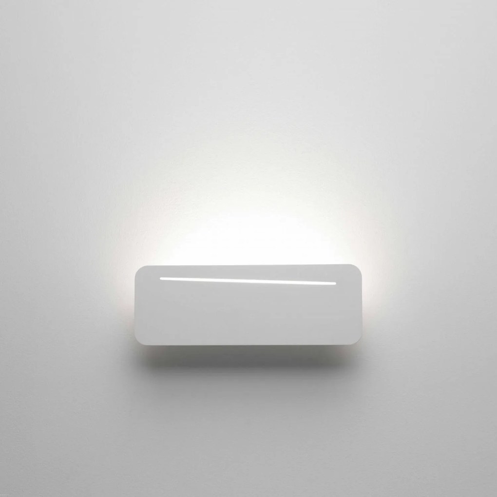 Linealight 7447 Next, bílé nástěnné svítidlo, 21W LED 3000K, 34x12cm