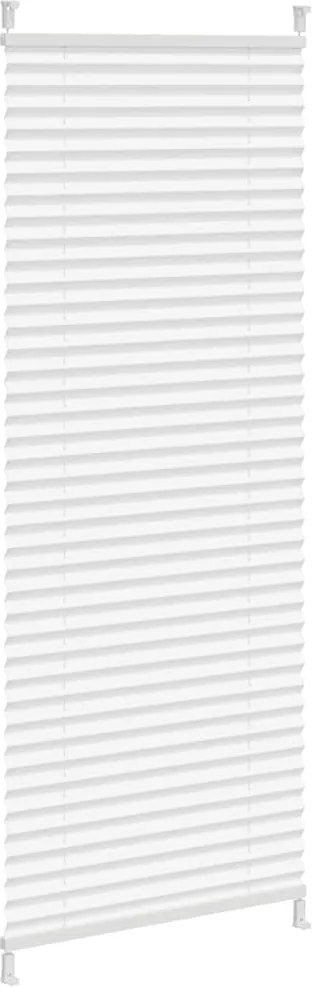 Plisovaná roleta 40 x 125 cm, bílá, skládaná 240586