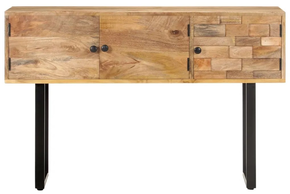 Příborník 116 x 35 x 75 cm masivní mangovníkové dřevo - Default Title