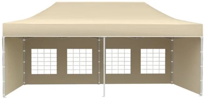 Nůžkový stan POLOPROFI PLUS 3x6 m béžový