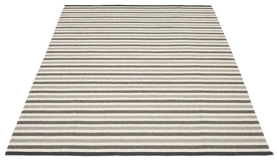 Vinylový koberec Pappelina TEO Warm grey/Charcoal/Vanilla velikost: 140x200cm