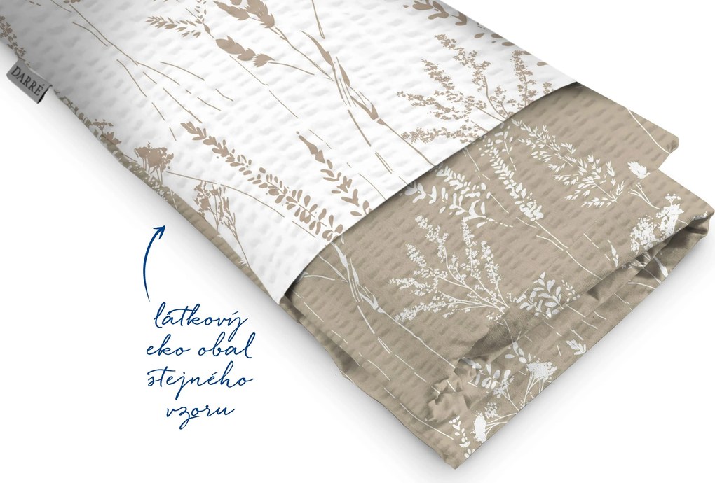 Krepové povlečení Divoké traviny - duo Velikost: 140 x 220 + 70 x 90