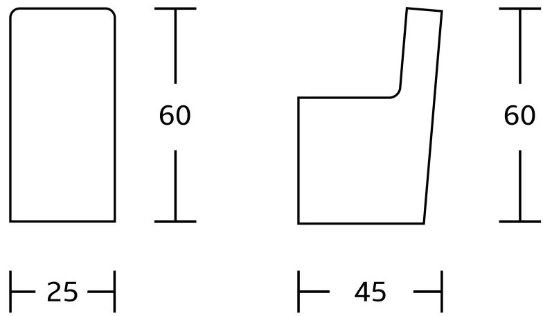 Mexen Adox, držák na ručník, 1-háček, chromová, 7018235-00