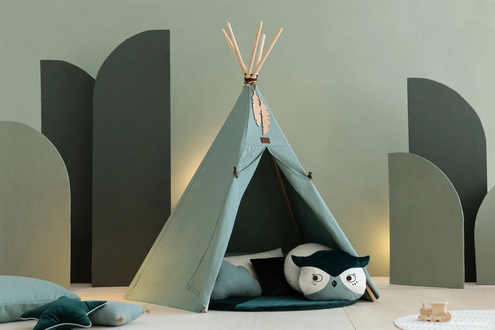 Nobodinoz Nevada TeePee Eden green