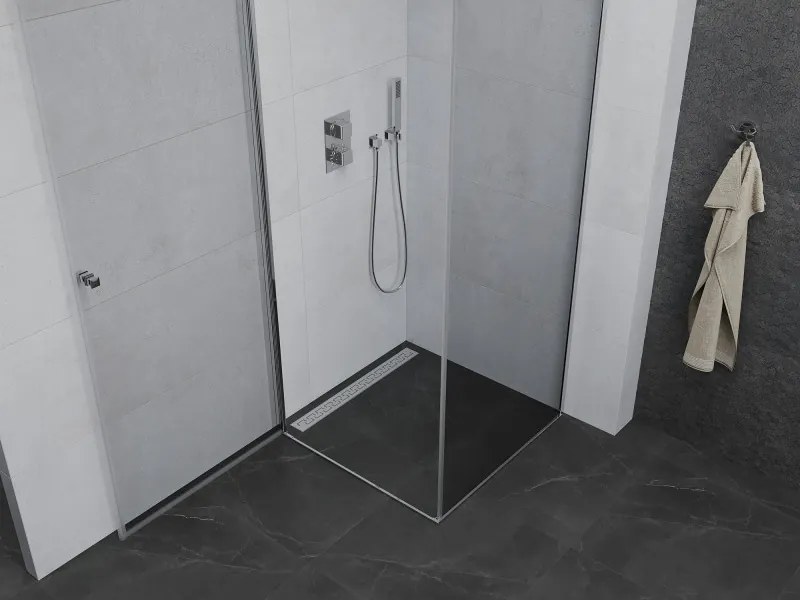 Mexen Pretoria sprchový kout 80x80cm, 6mm sklo, chromový profil-čiré sklo, 852-080-080-01-00