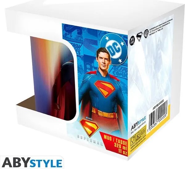 Hrnek Superman - The Super Hero 320 ml Vícebarevná