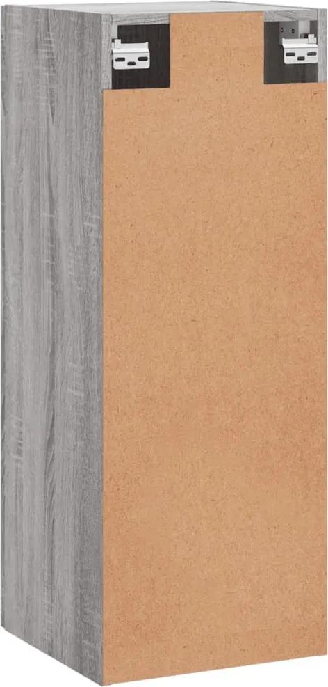 vidaXL Nástěnná skříňka 34,5 x 34 x 90 cm [828866] Barva: bílá s vysokým leskem