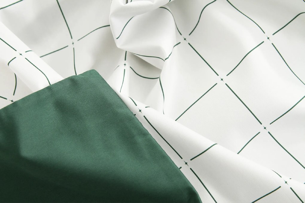 Saténový povlak na polštář Royal Dream - dark green Velikost: 40 x 40