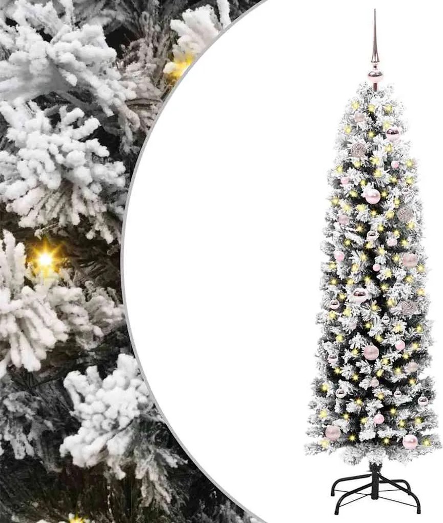 Umělý vánoční stromeček Zelená 150 cm PVC, ocel a plast 3395007