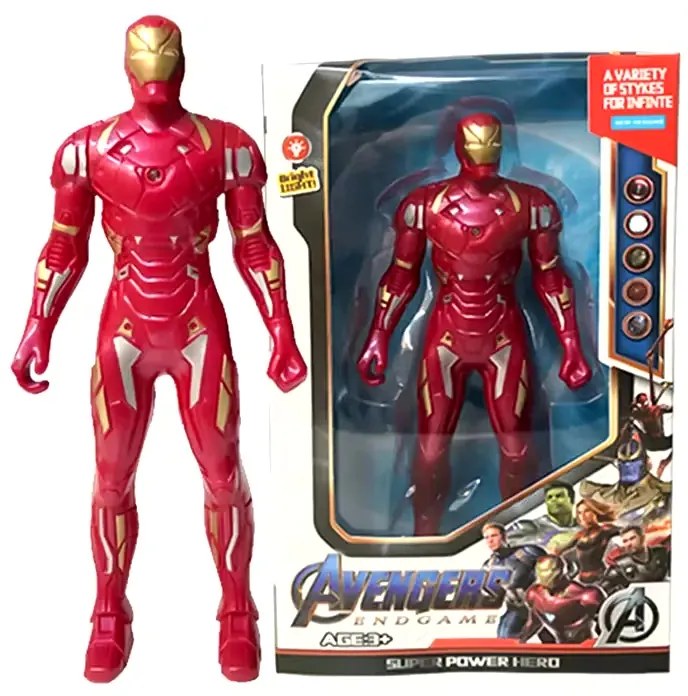 Akční malé figurky hrdinů Marvel (17 cm) Varianta: Iron Man s boxem