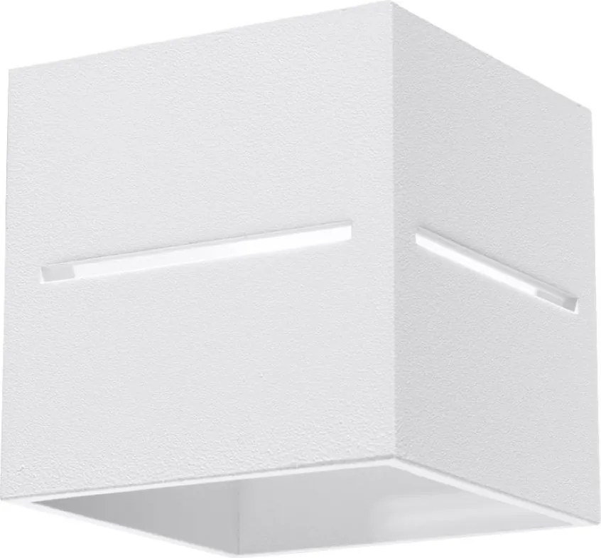 Sollux Lighting Nástěnné svítidlo LOBO bílé