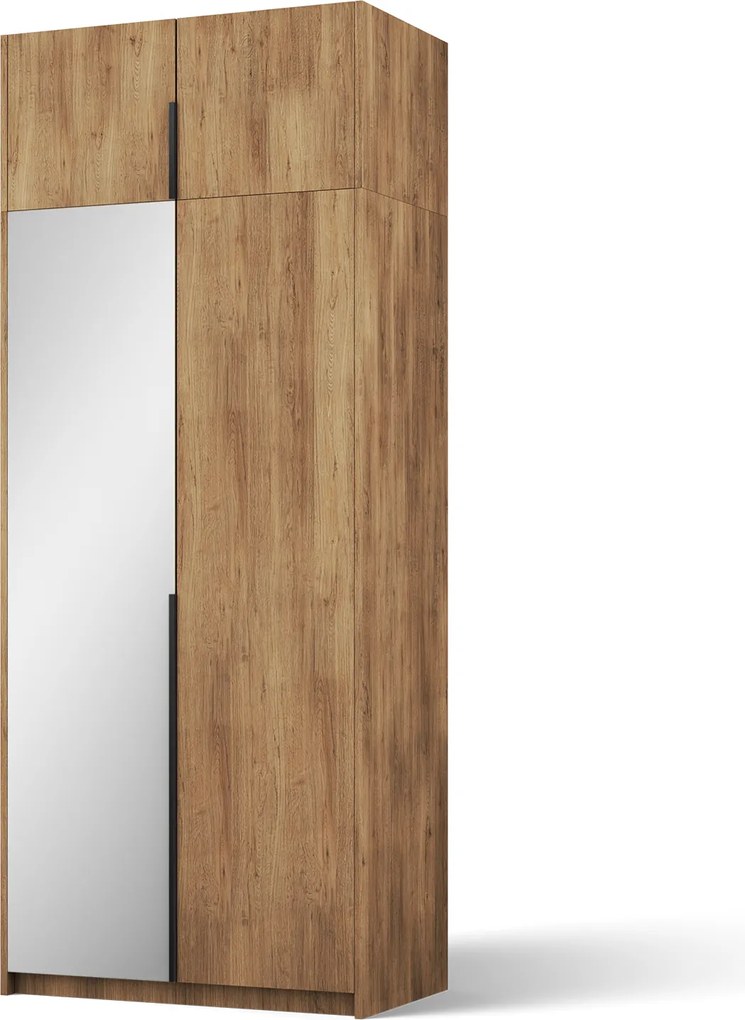 ADRK Furniture Alera II s nástavcem Skříň s otočnými dveřmi ADRK-W-ALER-100-AB