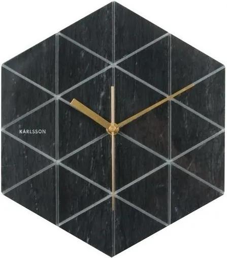 Designové nástěnné hodiny KA5591BK Karlsson 28,5cm