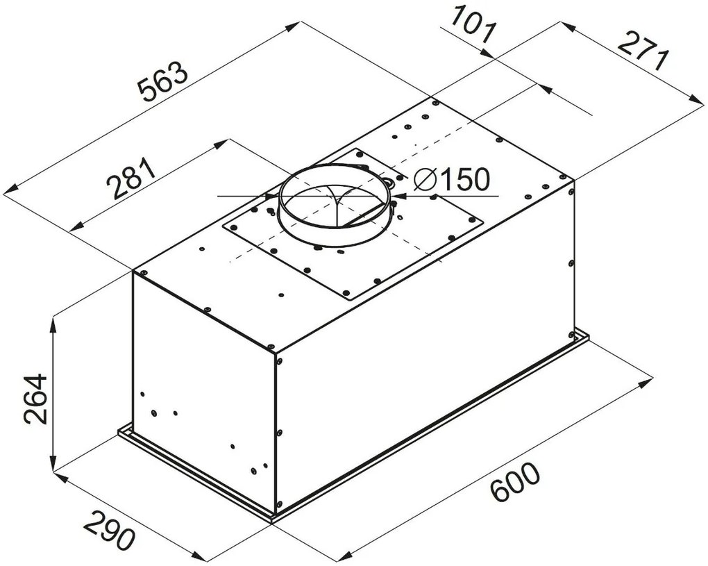 Kluge Odsavač par Kluge KOV6600IX