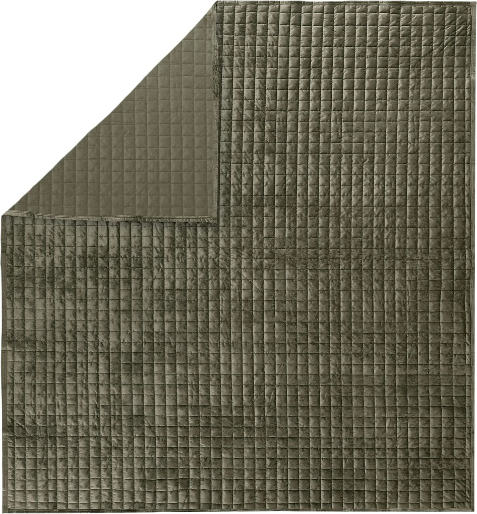 Livarno® Přehoz na postel, 220 x 240 cm (zelená)