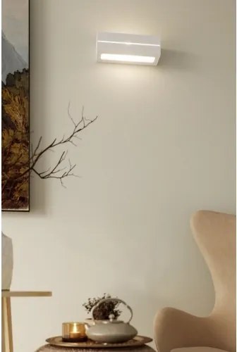Nástěnné keramické svítidlo SOLLUX Vega line E27 1x60W bez zdroje SL.0231 bílá