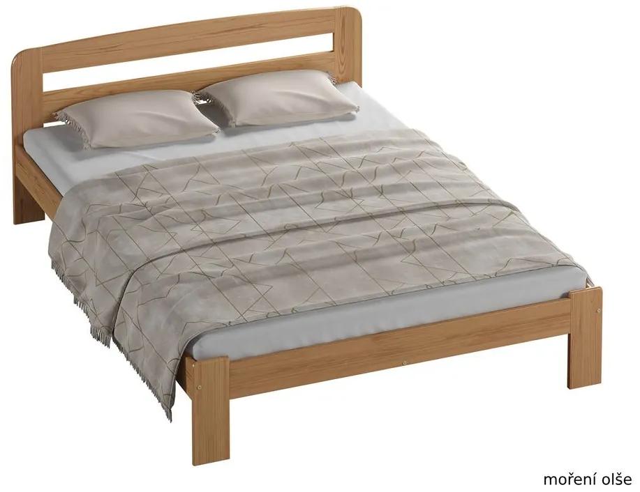 Magnat Masivní borovicová postel Sára 180 x 200 cm