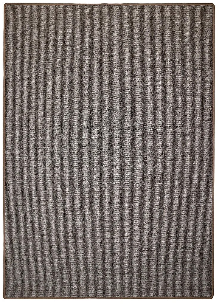 Vopi koberce Kusový koberec Porto hnědý - 57x120 cm