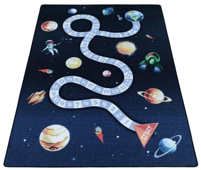Ayyildiz Dětský kusový koberec PLAY 2910, Modrá Rozměr koberce: 100 x 150 cm