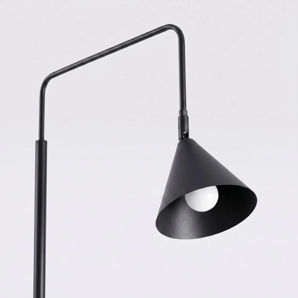 Sollux Lighting Stojací lampa NOX černá