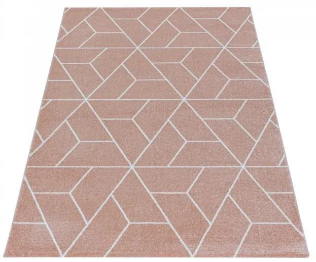 Vopi | Kusový koberec Efor 3715 rose - 160 x 230 cm