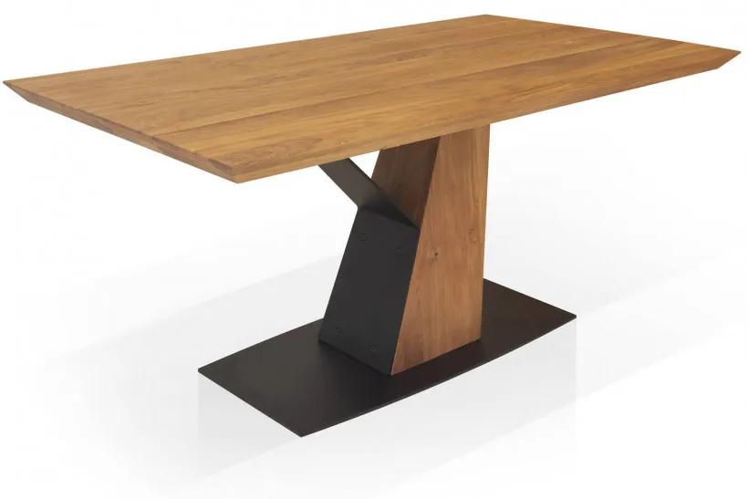 Jídelní stůl masiv divoký dub Eleanora 180x90