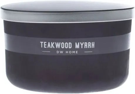 DW Home Vonná svíčka ve skle Teakové dřevo a myrha - Teakwood Myrrh, 12,8oz