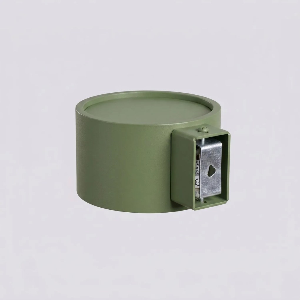 Sollux Lighting Nástěnné svítidlo MODO 1 olivově zelené GX53