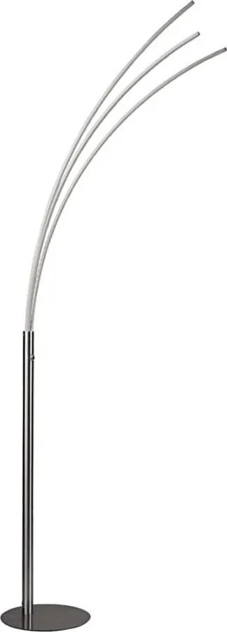 Eglo 55346 - LED Stmívatelná stojací lampa LED/22W/230V matný chrom