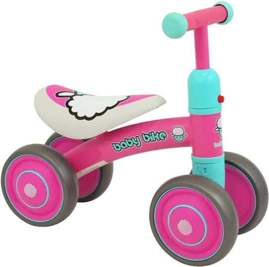 BABY MIX | Nezařazeno | Dětské odrážedlo Baby Mix Baby Bike pink | Růžová |