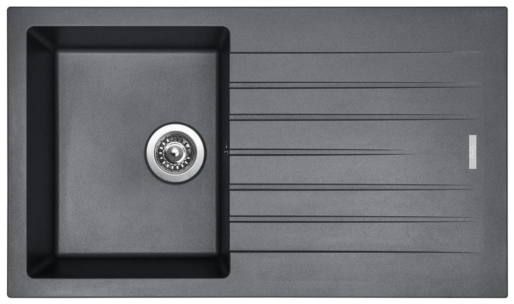 Granitový dřez Sinks PERFECTO 860 Titanium
