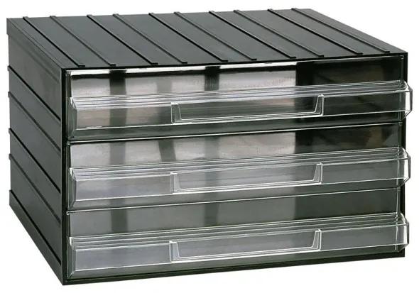 ArtPlast Modulová skříňka se zásuvkami, 382 x 290 x 230 mm, 3 zásuvky