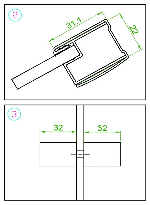 BPS-koupelny Čtvercový sprchový kout HYD-SK30A 80x80 černá/transparent - bez vaničky