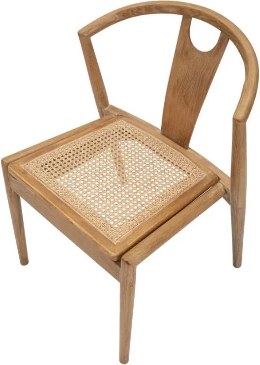 Designová jídelní židle Omolara II hnědá