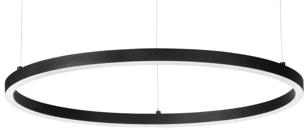 Ideal Lux Ideal Lux - LED Lustr na lanku ORACLE SLIM LED/38W/230V pr. 70 cm černá ID304410