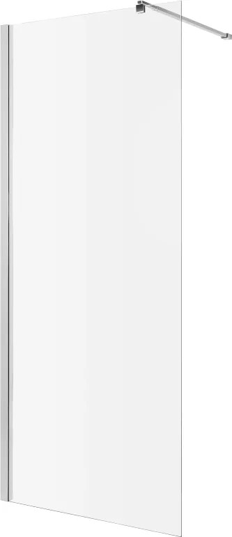 Invena Walk-In, sprchová zástěna 80X200cm, 8mm čiré sklo, chromový profil, INV-AK-32-186-O