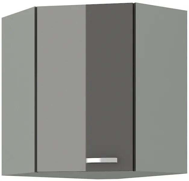 Kuchyňská skříňka Grey 60x60 GN-72 1F (45°)