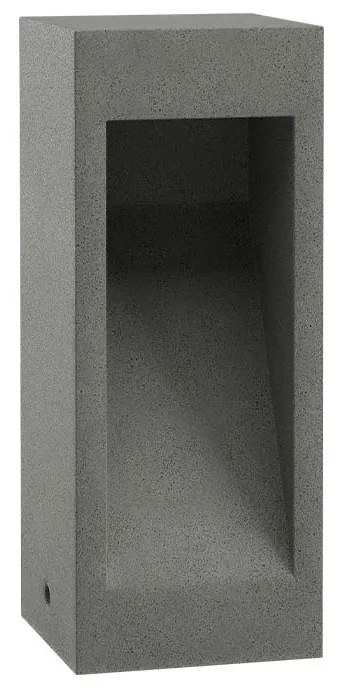 Světla a lustry REDO GROUP Redo Group TOSS 91004 zahradní betonová lampa 3000K IP65 výška 30 cm tmavě šedá